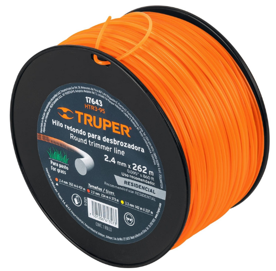 Hilo de Desbrozadora TRUPER | Finca Los Laureles